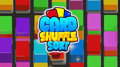 Card Shuffle Sort Game - Querygame